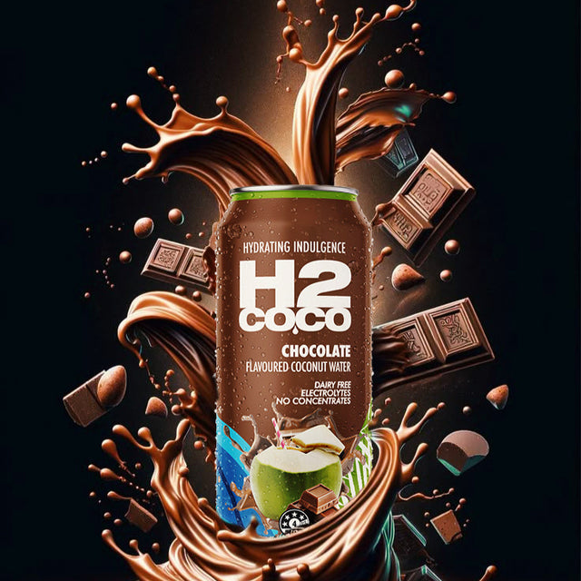 H2coco Chocolate Coconut Water 500mL x12 can