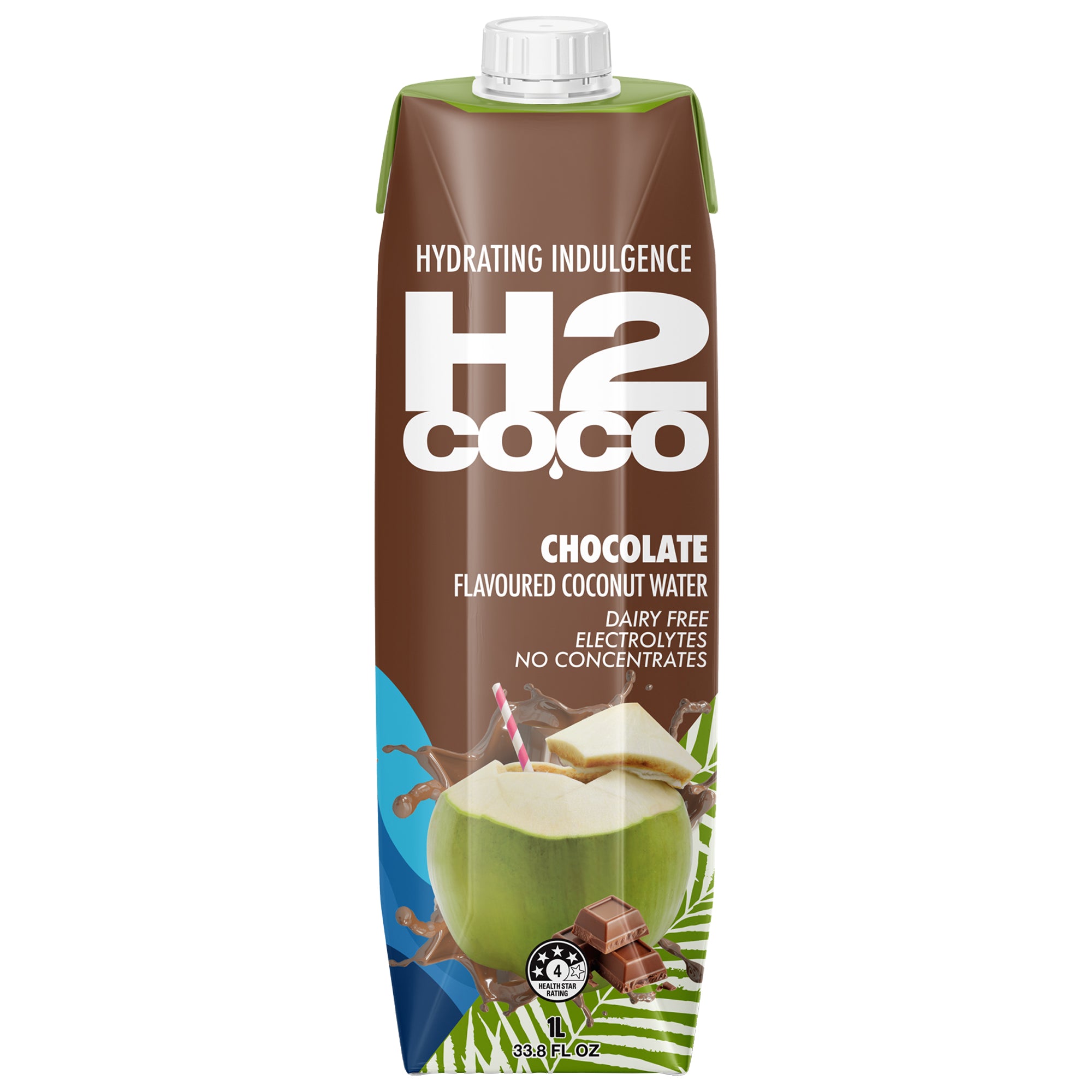 H2coco Chocolate Coconut Water 1L x6