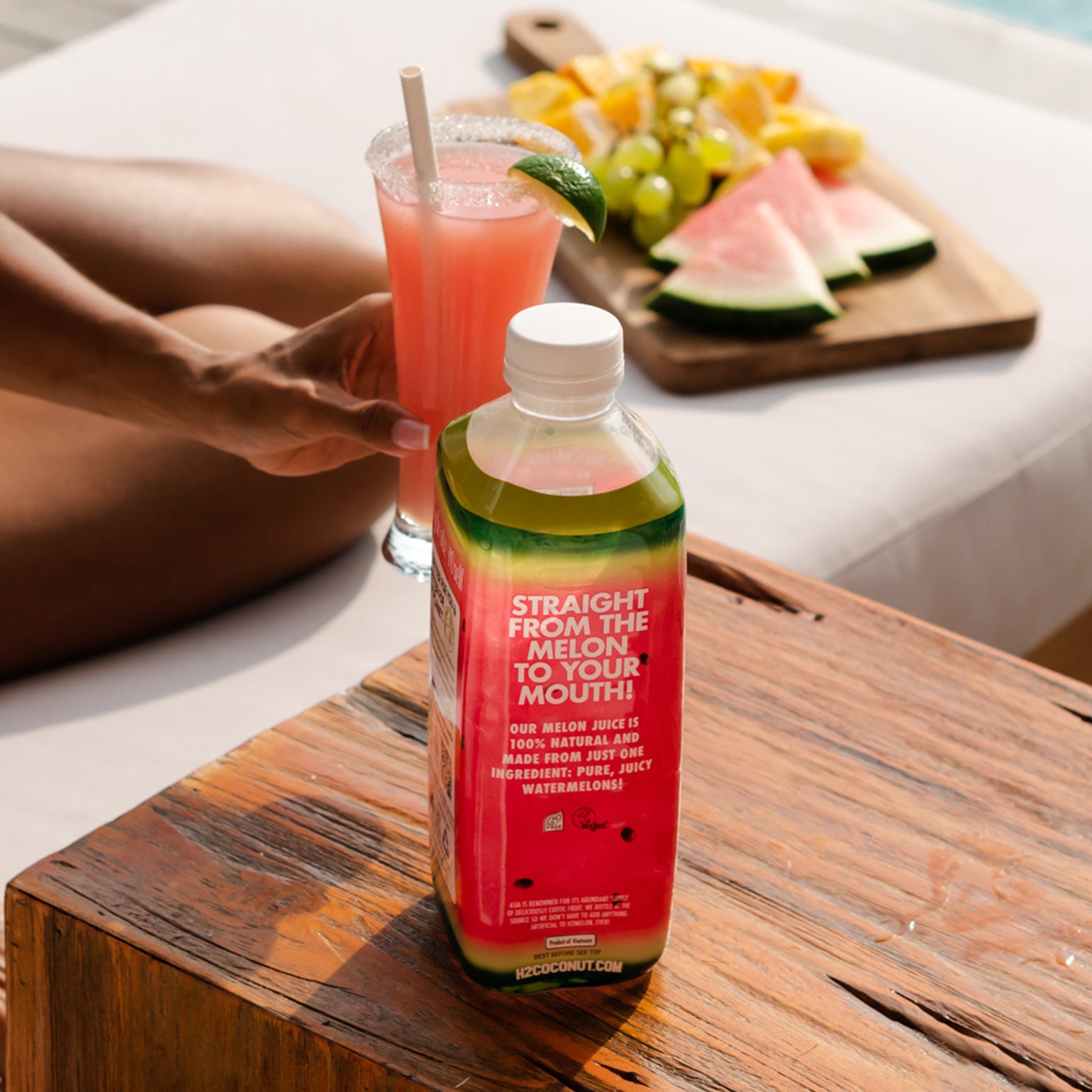 H2melon Watermelon Juice 1.25L x6 – H2coco