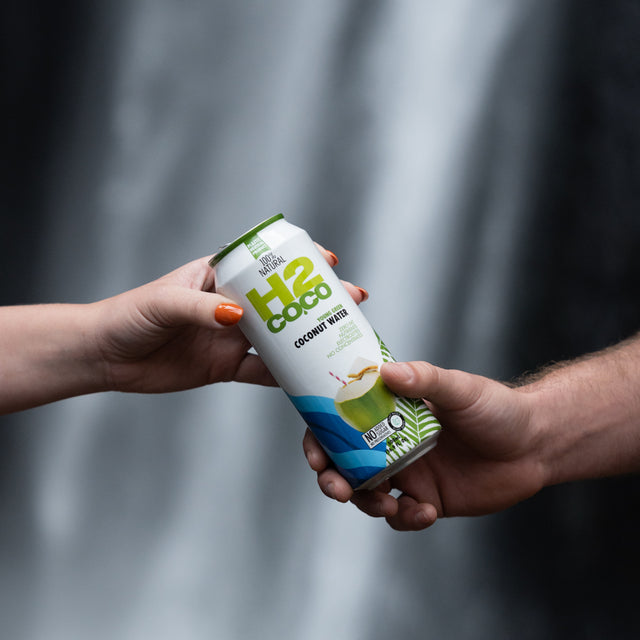 H2coco Pure Coconut Water 500mL x12 can